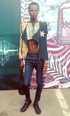 More photos of Onyx Godwin's crop top