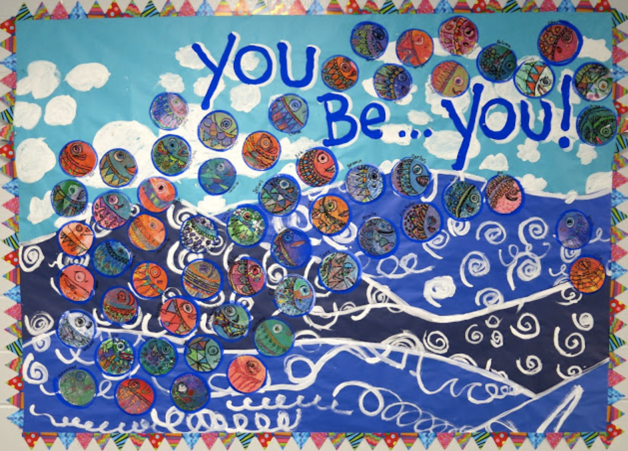 Cassie Stephens: first day of art class