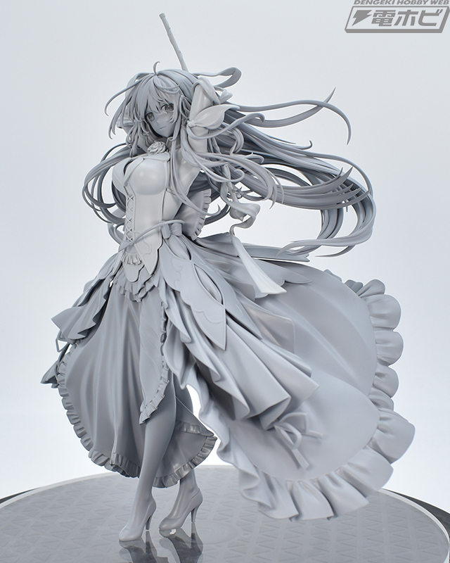 Prototipo sin pintar de la figura a escala 1/7 de Aliceliese Lou ...