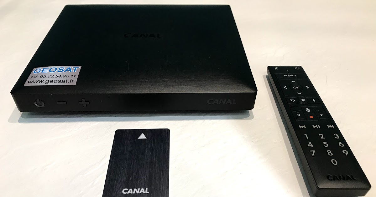Décodeur CANAL+ 4K Satellite et Fibre à Albi