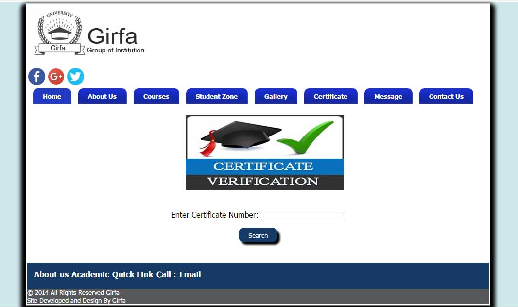Girfa : Student Help: PHP Hardware Institute Website Free Download