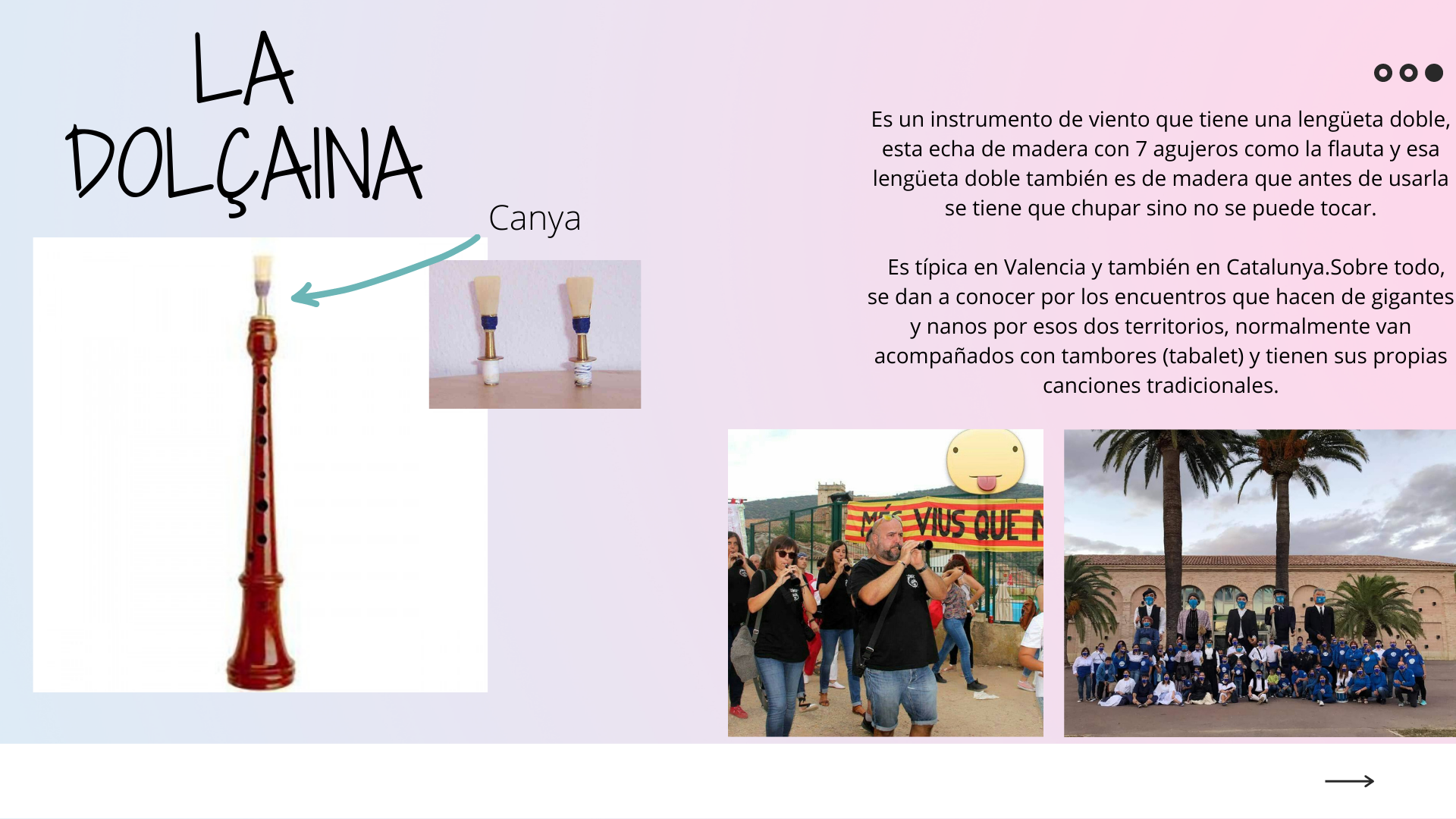 Algunos instrumentos tradicionales de España