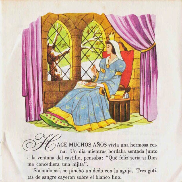 Vocabulario en imágenes. Maestra de Infantil y Primaria.: Blancanieves ...