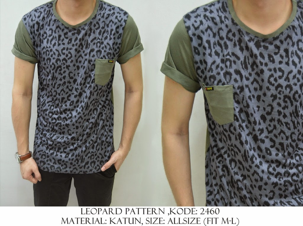 Baju Distro & Baju Kemeja Leopard Pattern | ShiroStore - Baju Distro ...
