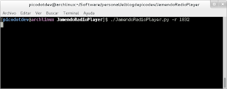 Reproductor de radios Jamendo con Python | El blog de pico.dev
