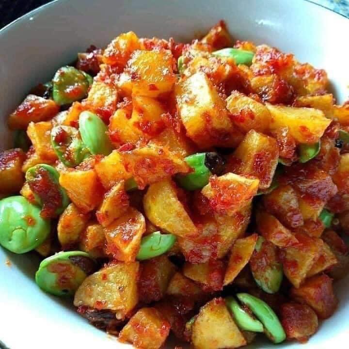 4 Macam Resep Olahan Sambal Kentang Goreng Ati Dan Pete - TRIPROFIK.COM