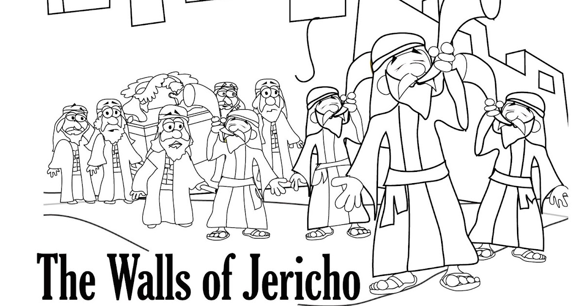 Joshua And Jericho Coloring Pages ~ Coloring Pages