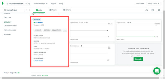 Getting Started with MongoDB Atlas - Part 1 ~ IT Tutorials with Example