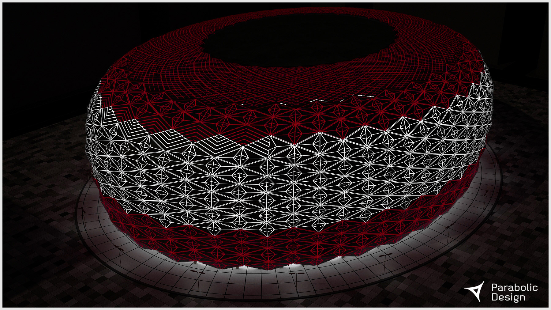 PARAMETRIC STUDY Education City stadium - Qatar - Part 02 | Parabolic ...