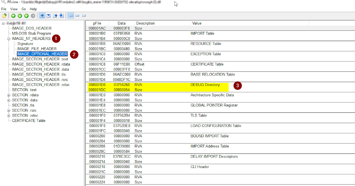 My Personal How-tos: Windows PE and PDB file format