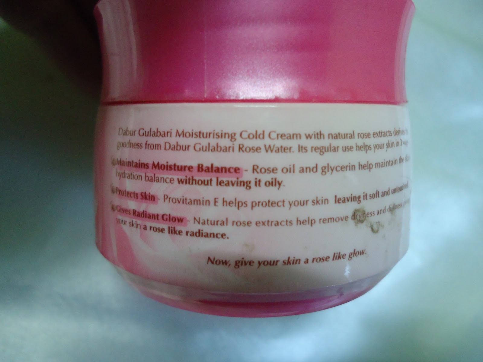 Dabur Gulabari Moisturising Cold Cream Review - New Love - Makeup