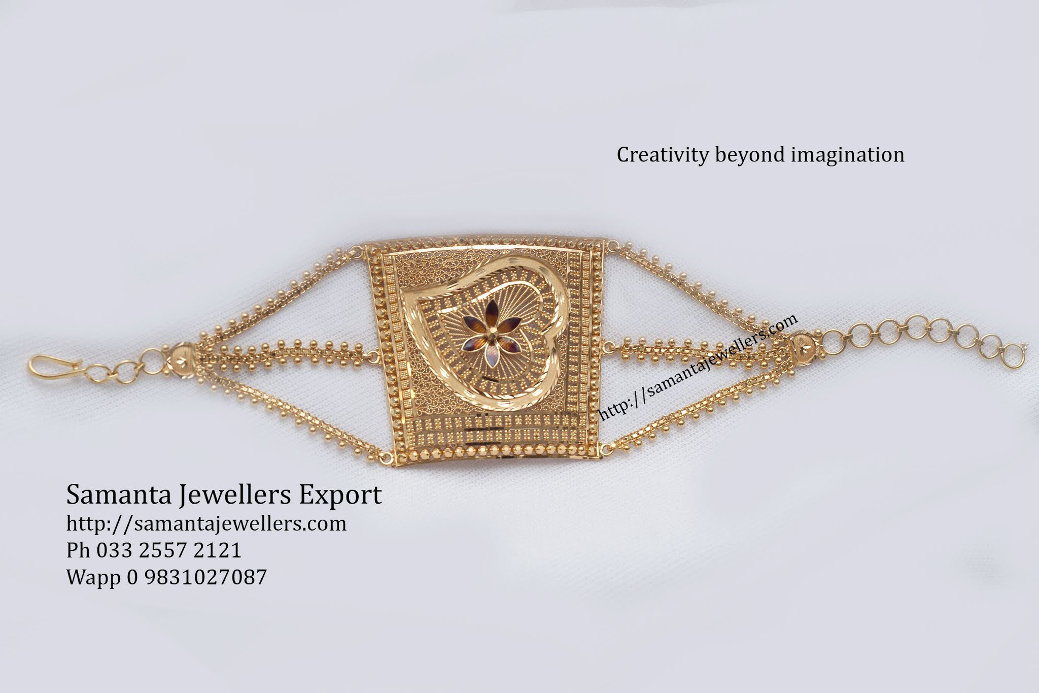 Latest Gold Bracelet Armlet Mantasha Designs