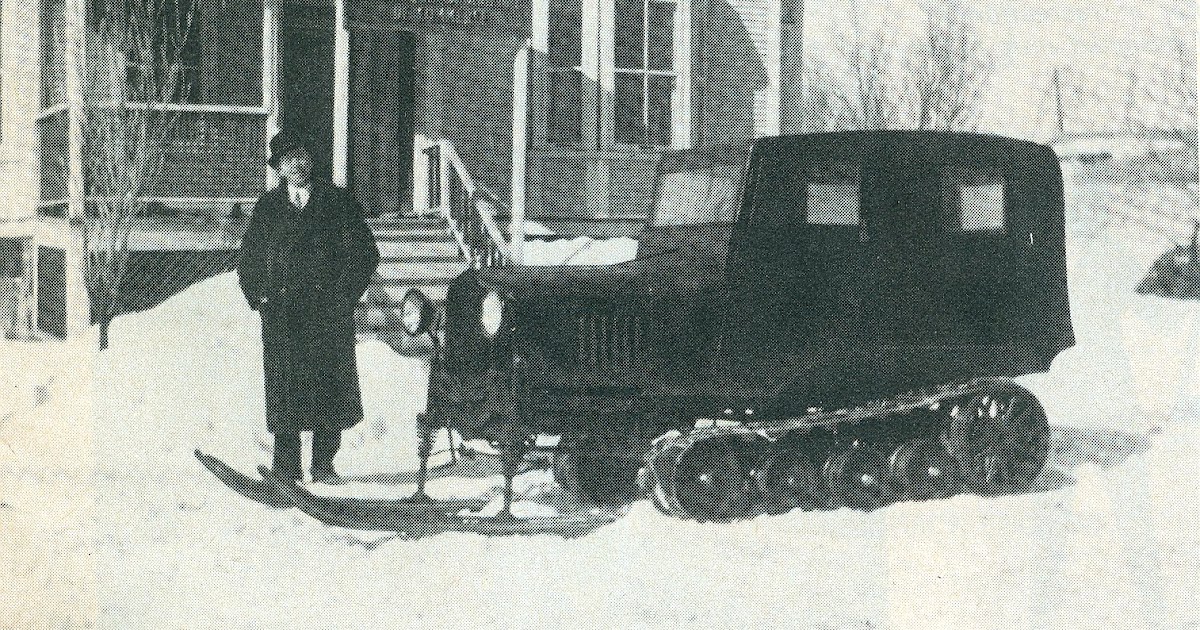 CLASSIC SNOWMOBILES OF THE PAST: 1937 SNOWMOBILE