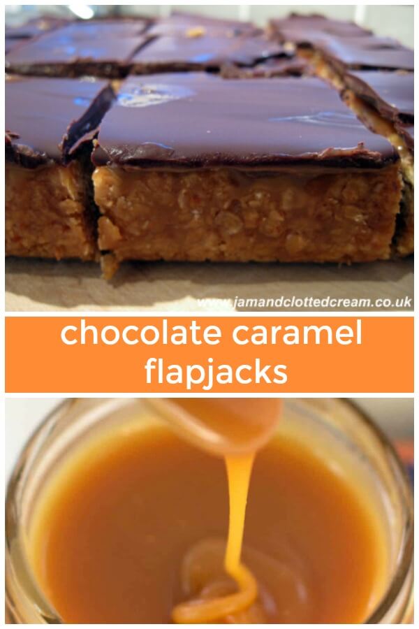 Chocolate Caramel Flapjacks - A Cornish Food Blog | Jam and Clotted Cream