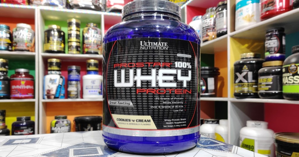 Ultimate Nutrition Prostar 100% Whey Protein, 5.28 lbs, 80 Servings ...