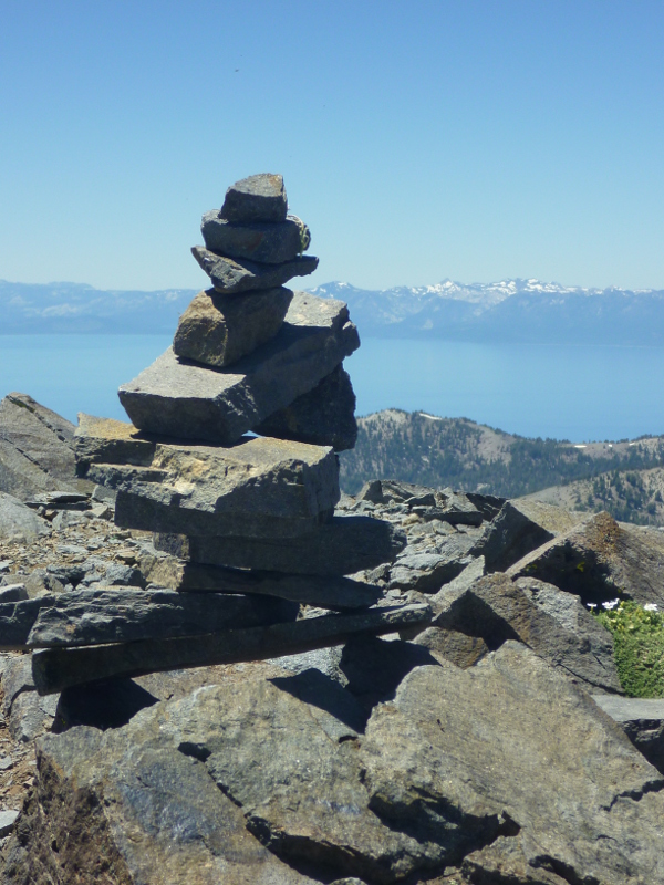 Trailing Ahead: Mount Rose, Carson Range, Northwest Nevada