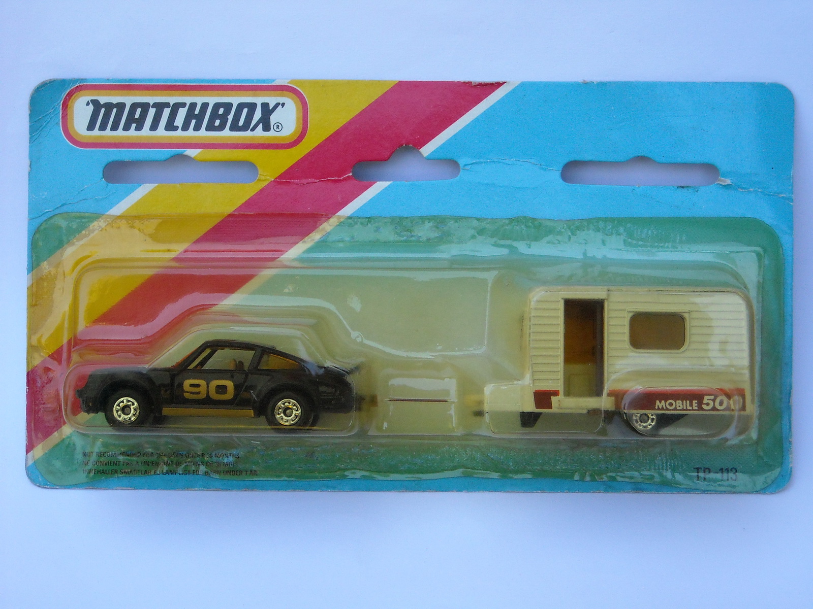 Matchbox Memories: Matchbox TP-113 Porsche Turbo and Caravan, Matchbox ...