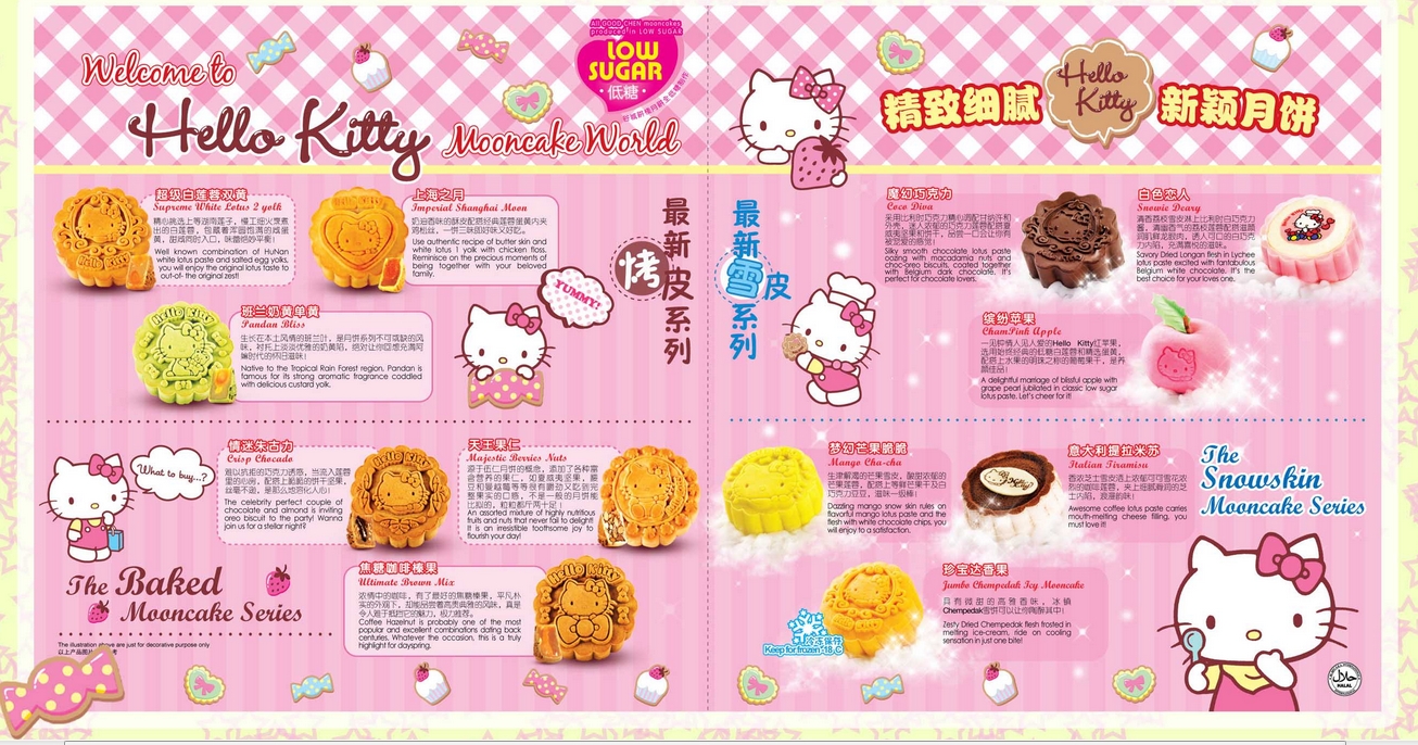 ~Kawaii No Sekai~: Hello Kitty Mooncakes