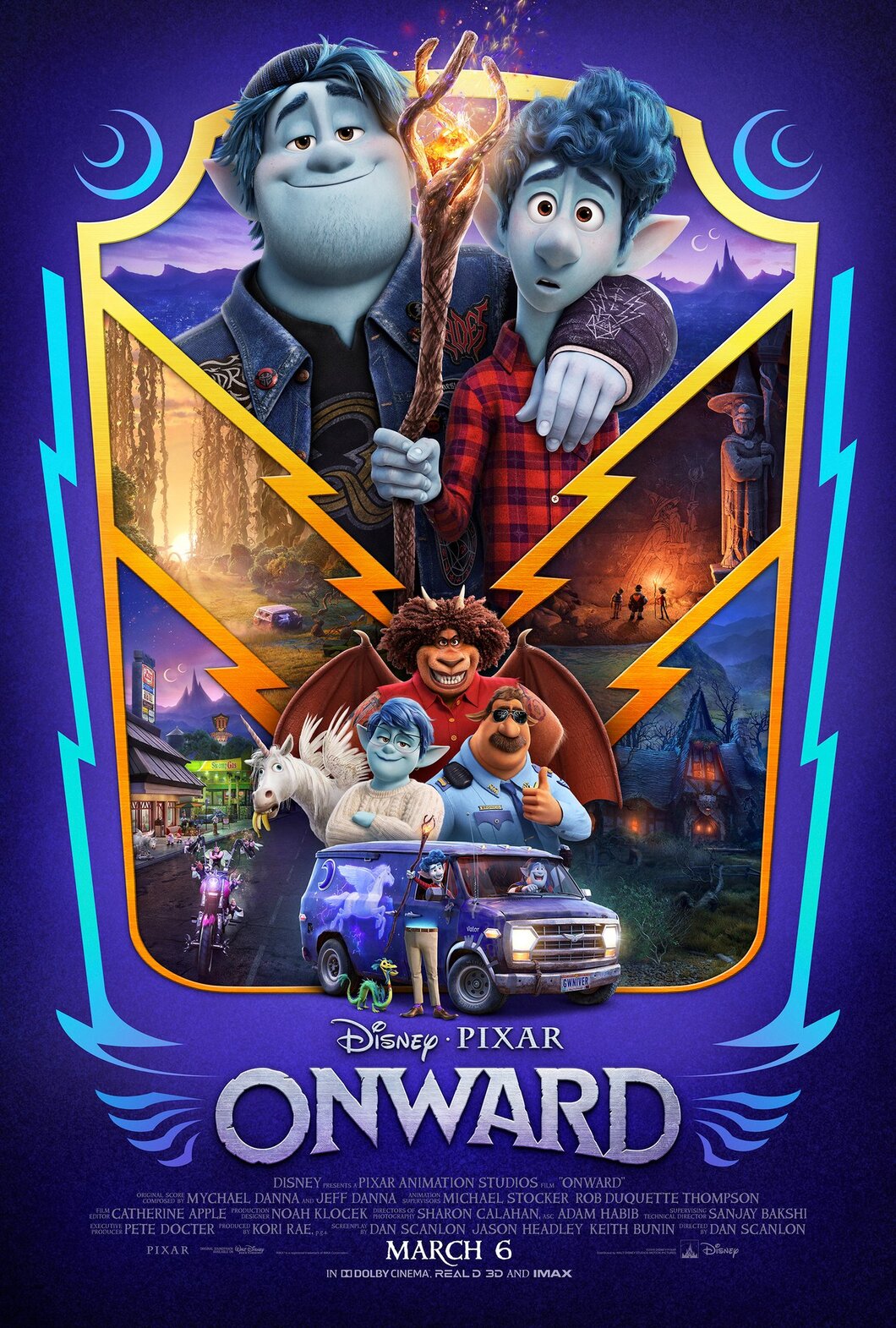 SNEAK PEEK : Pixar's "Onward" - New Footage