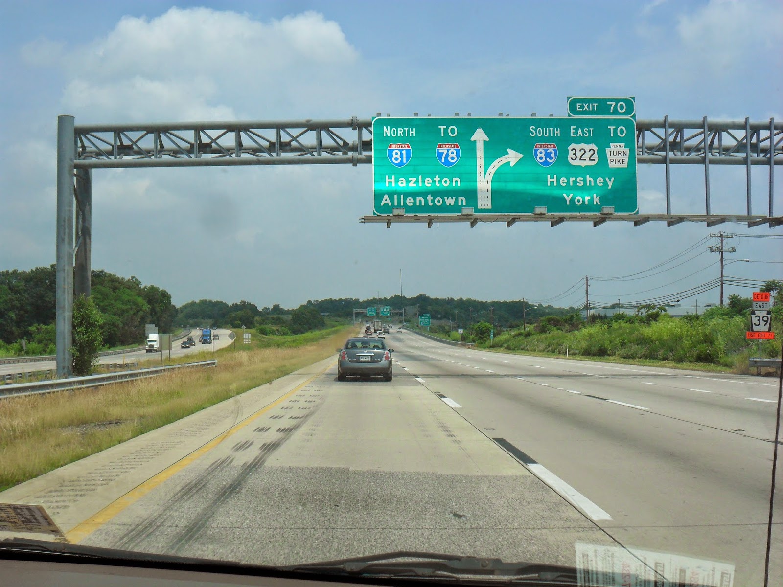 Luke's Signs: Interstate 81 & Interstate 83 - Pennsylvania