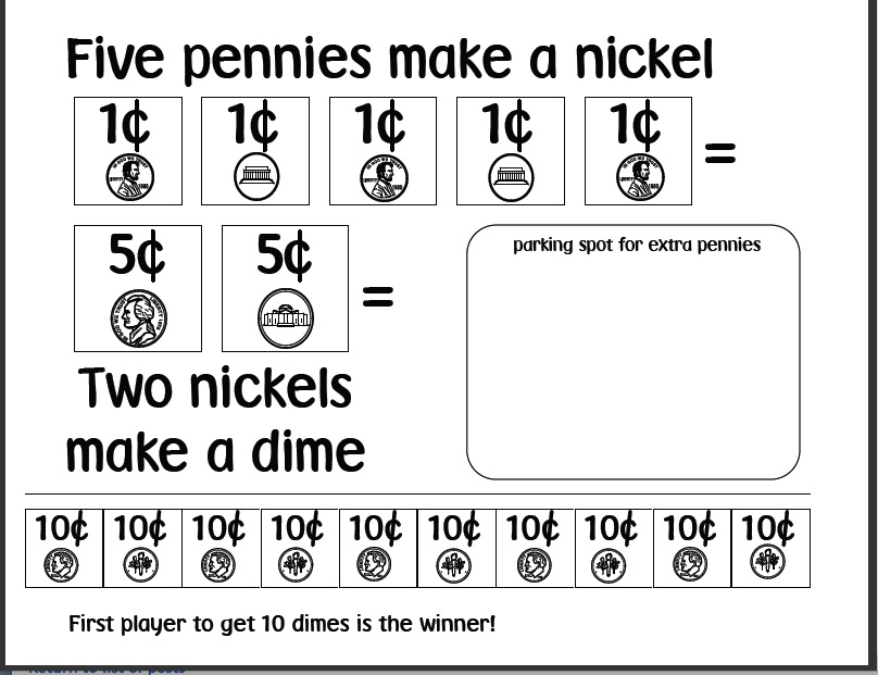 Tales From a K-1 Classroom: Daily 5 Math Games