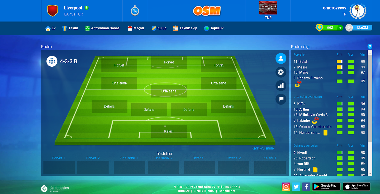 ONLİNE SOCCER MANAGER (OSM) TAKTİKLERİ)