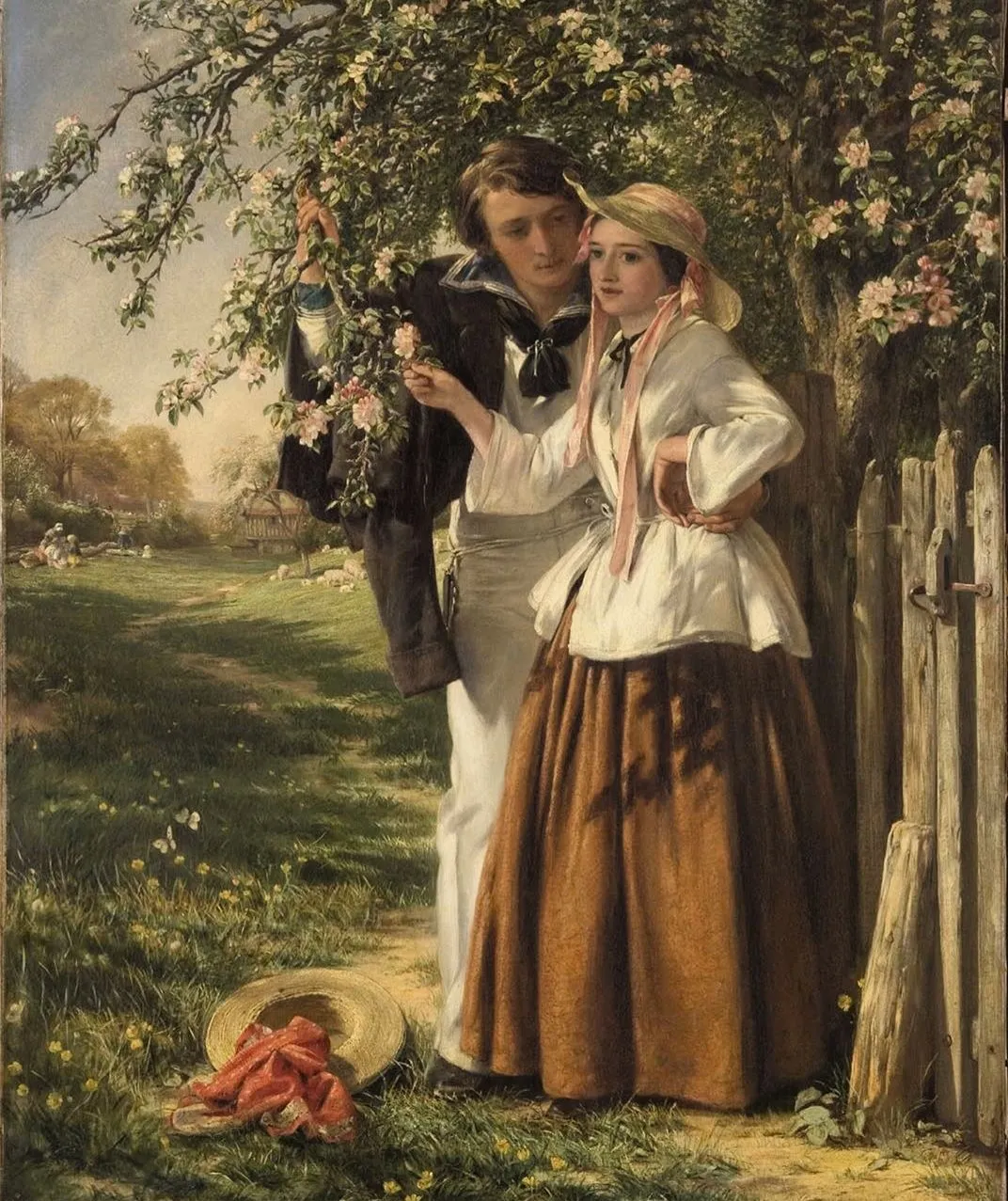 John Callcott Horsley | The Morning of St Valentine,1865 | Masterpieces ...