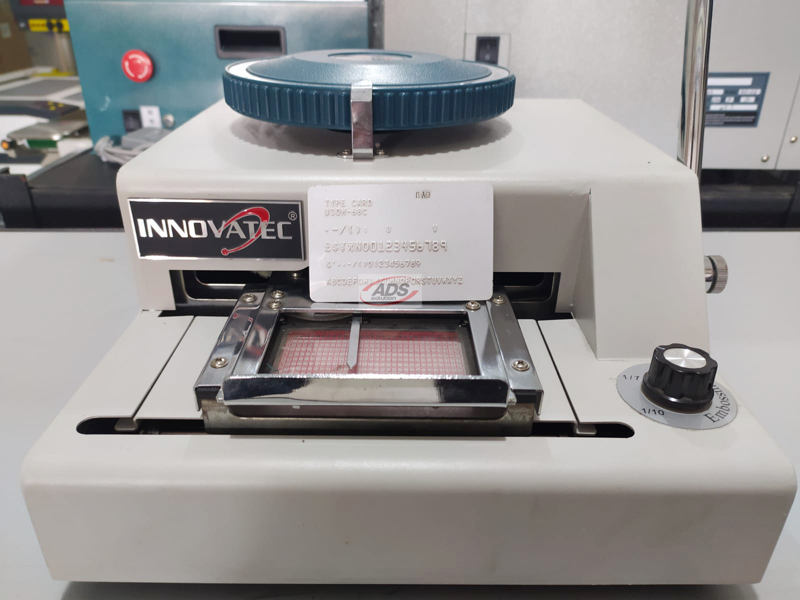 Advertising Solution: MESIN EMBOSS ID CARD MANUAL PALING PRAKTIS