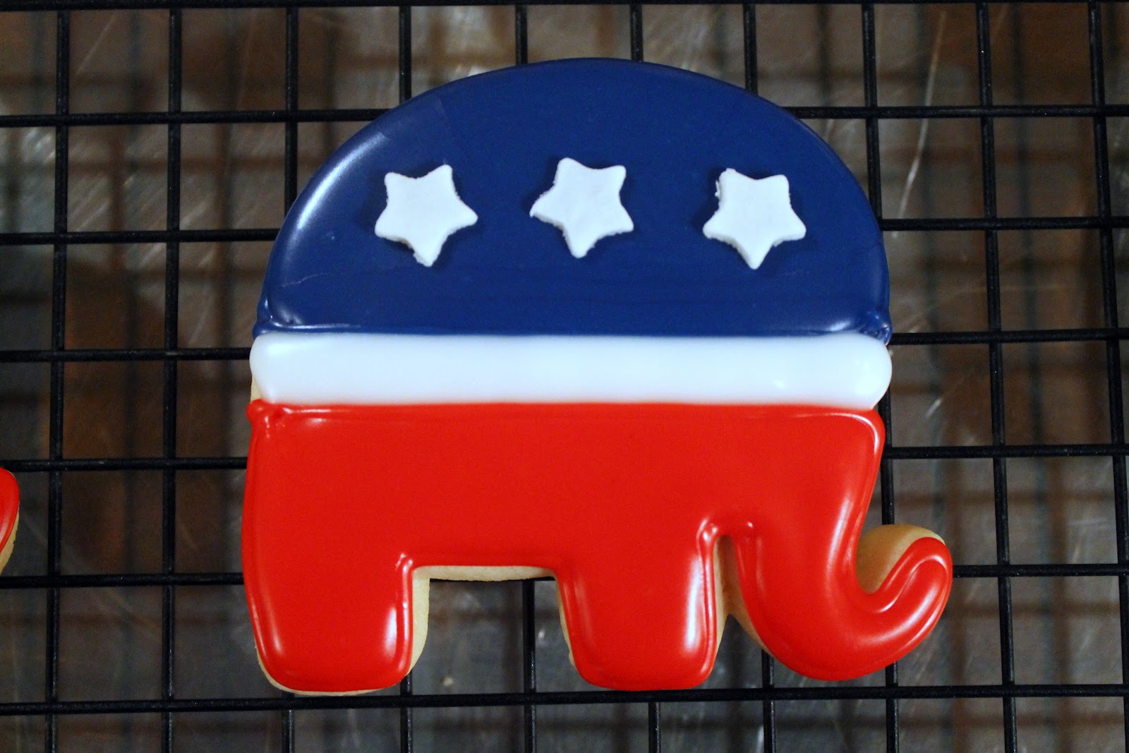 The Simple Cake: Republican Elephant Cookies