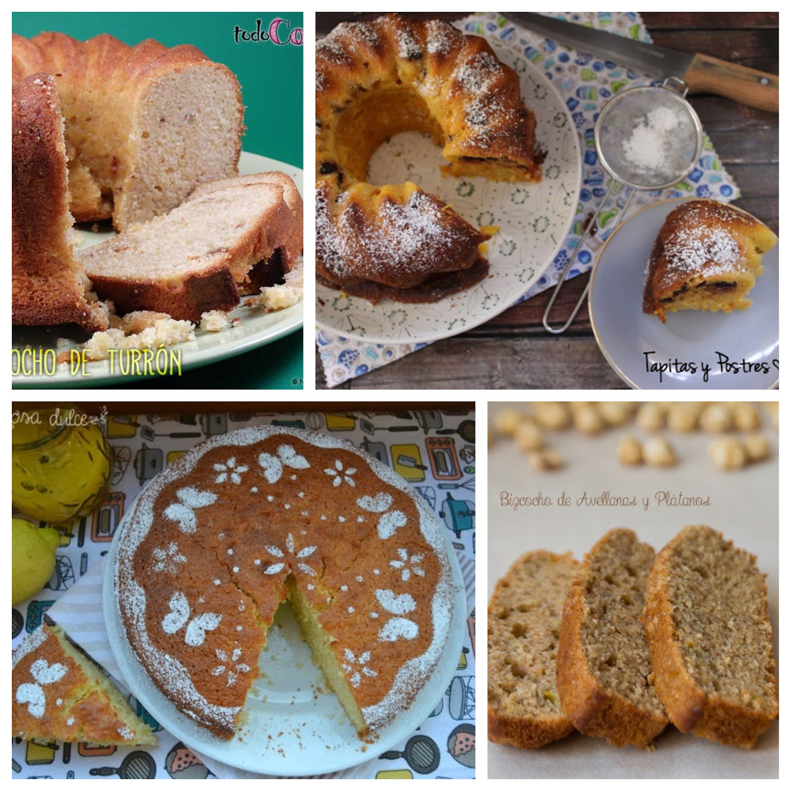 Bizcochos caseros para desayunos de fiesta - La Rosa dulce