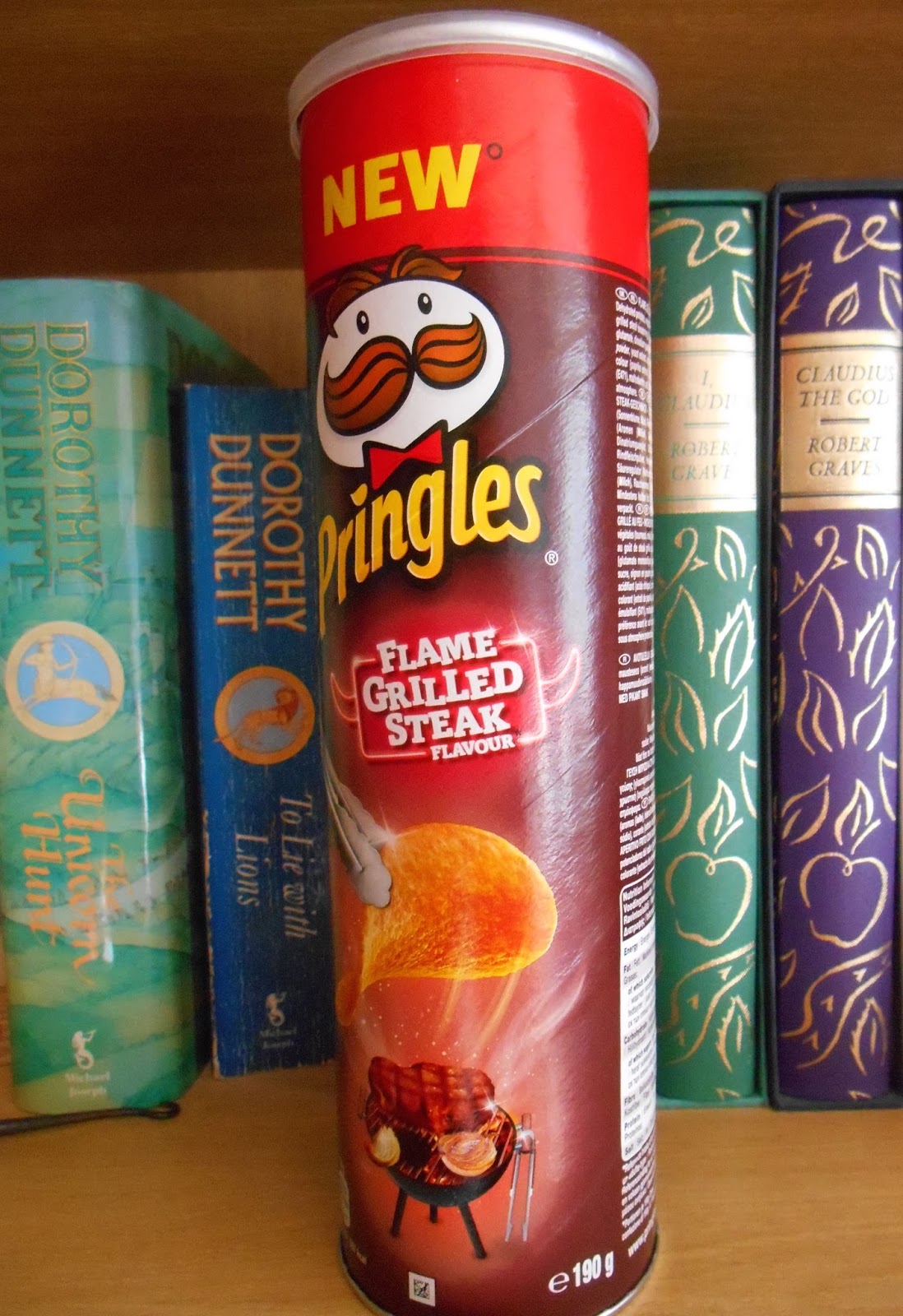 Cheeseburger Crisps & Other Stories: Pringles Flame Grilled Steak Flavour