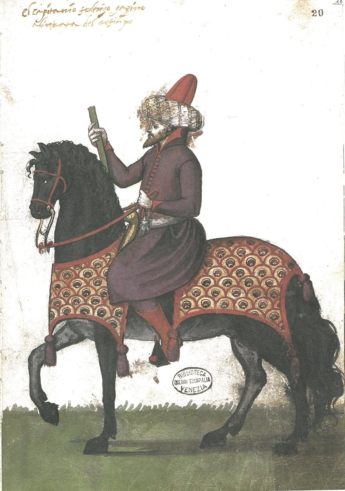 A Commonplace Book: Caparison Patterns