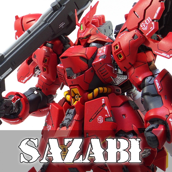 Custom Build: RG 1/144 MSN-04 Sazabi [Detailed]