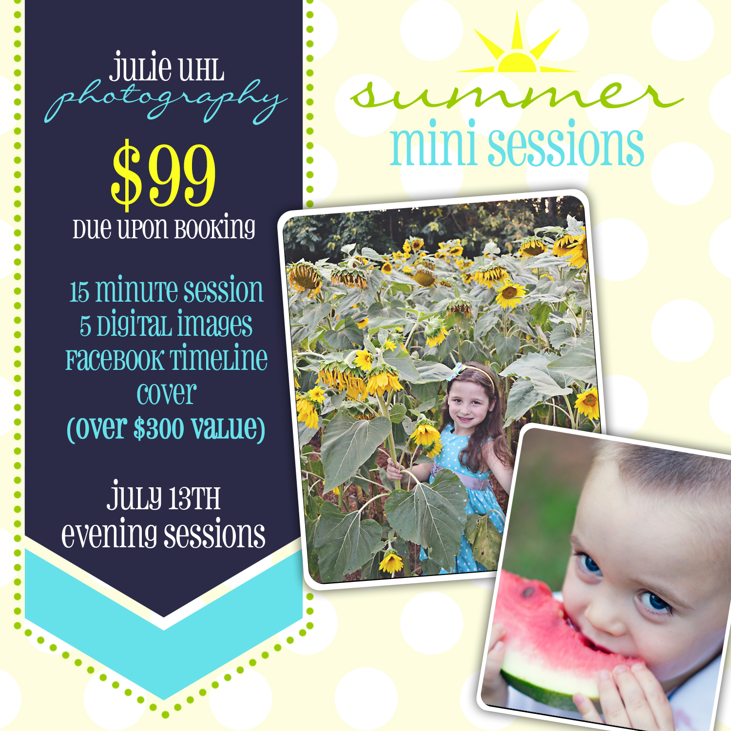 Julie Uhl Photography: {Summer Mini Sessions} Winston Salem, NC ...