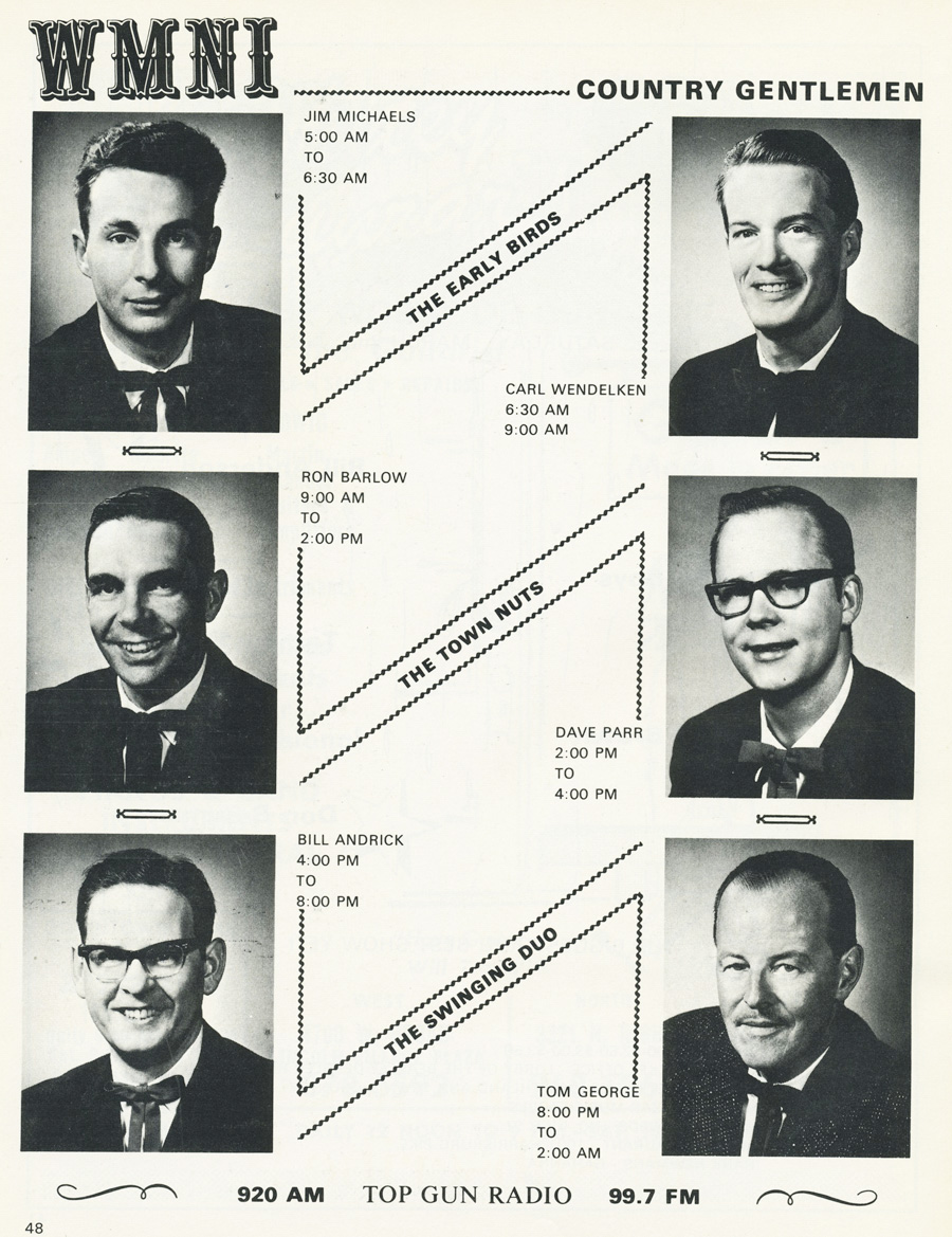 Eventized: A Michael Neno Blog: 1968 ad for WMNI Top Gun Radio