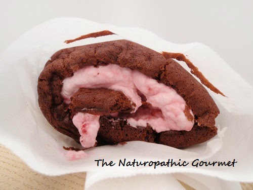 Dark Chocolate Roulade with Raspberry Cream