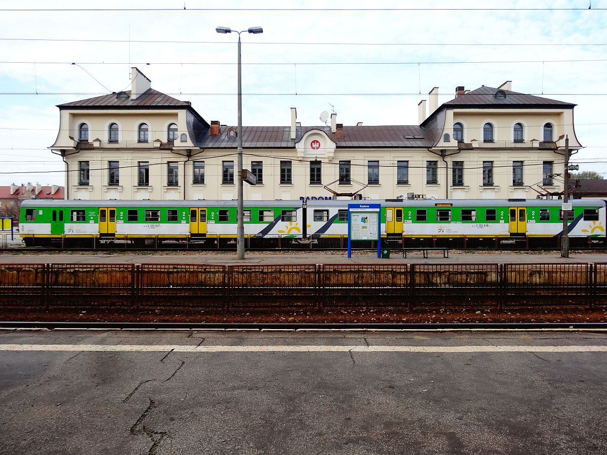 Dworzec kolejowy Radom PKP po rewitalizacji / część I / | Kolejowe Kielce