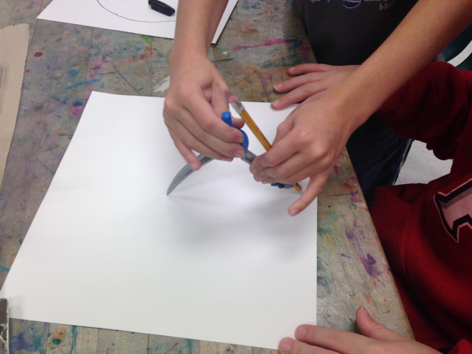 Art Room Blog: 3rd Grade Color Wheels...