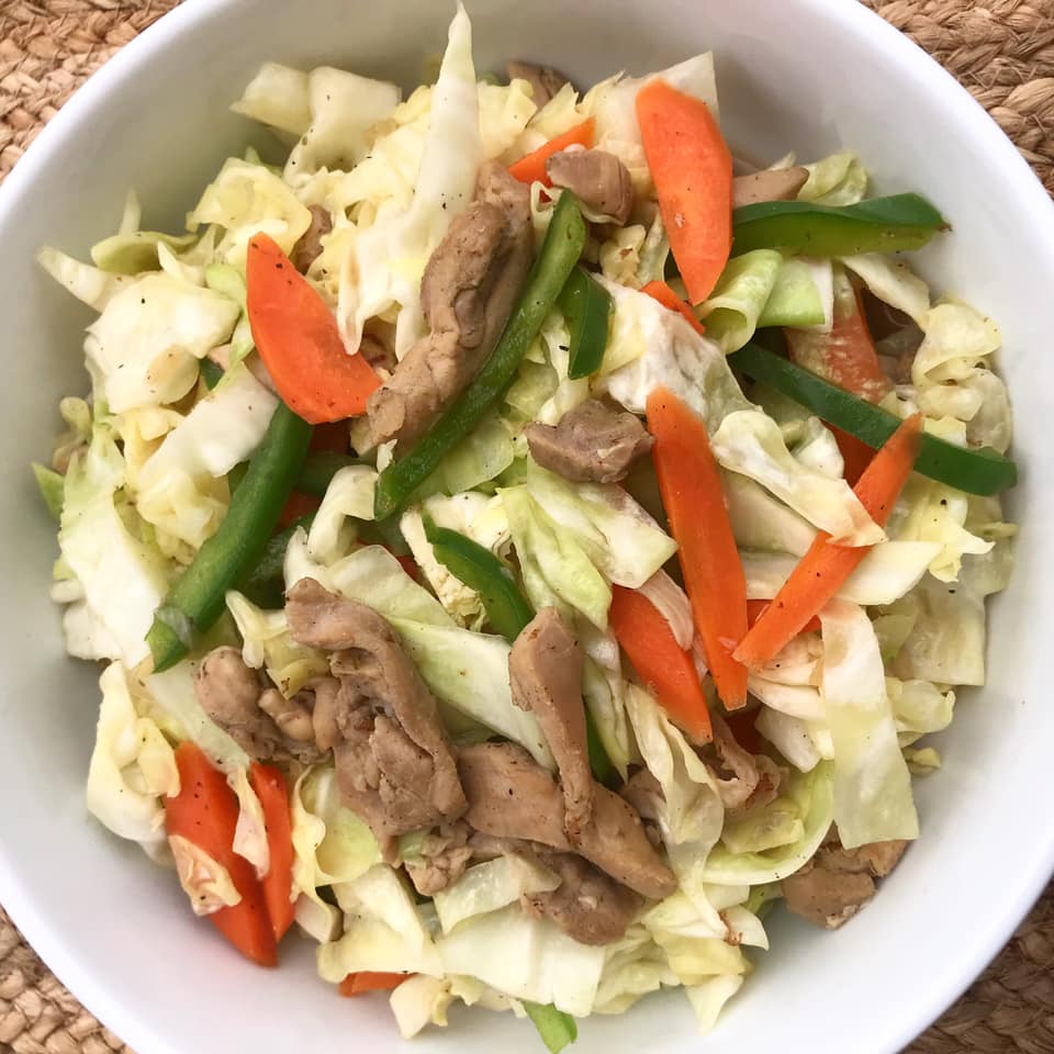 Ginisang Pechay with Giniling