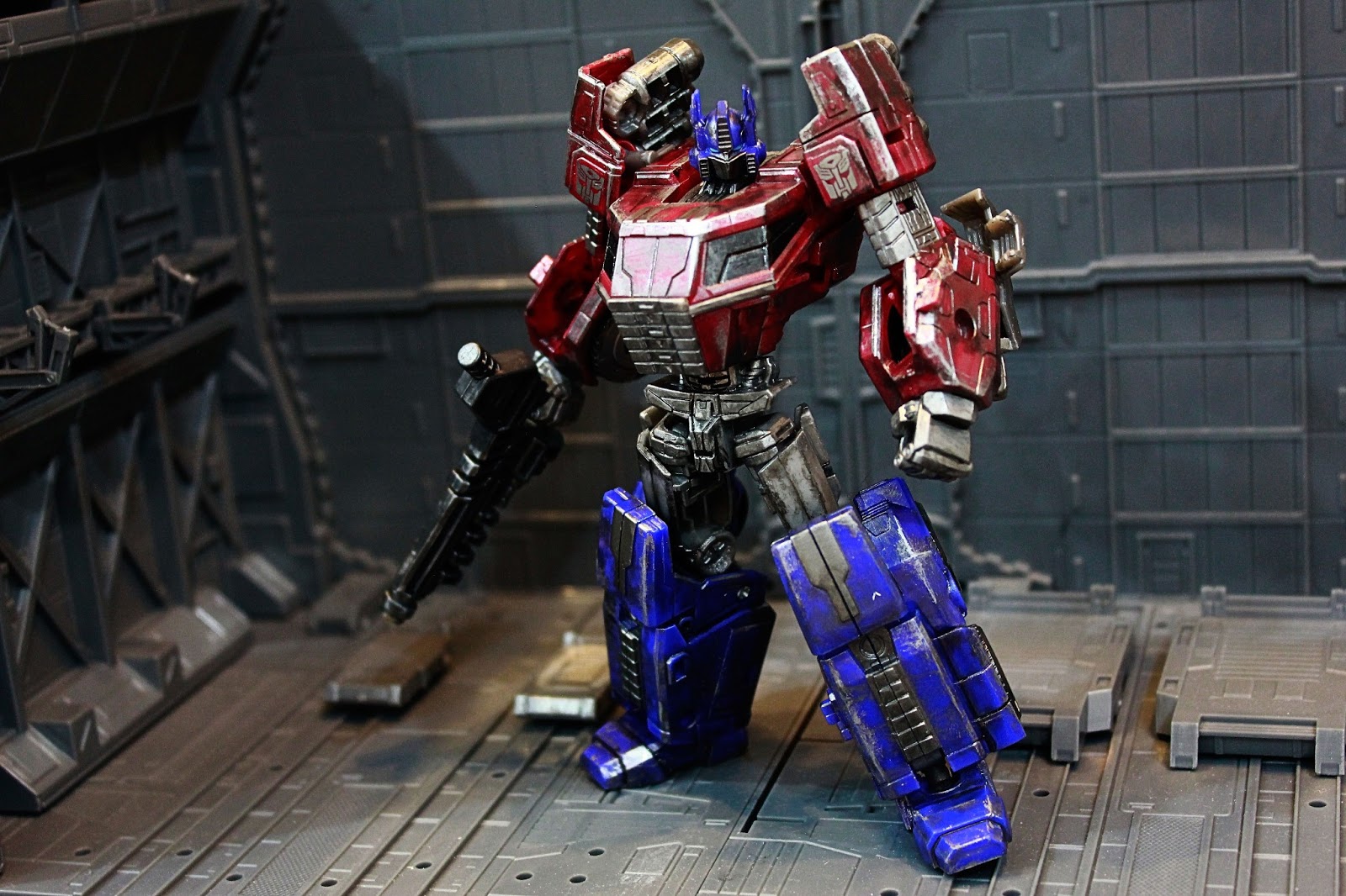 Akio's Gunpla Workshop: FOC Optimus Prime Custom