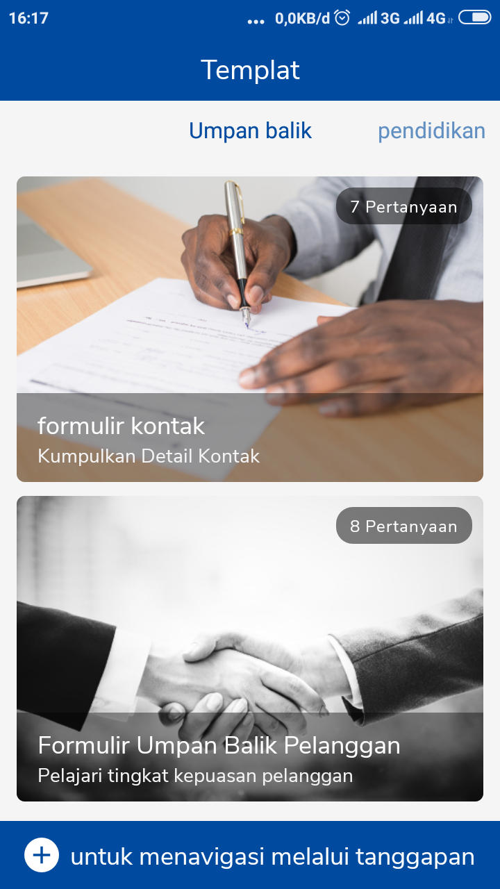 Contoh google forms