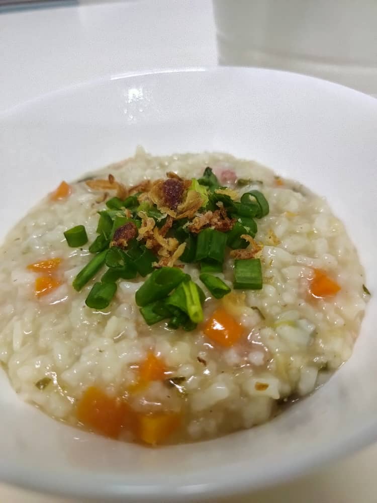 FIEZA DELIGHTS: BUBUR AYAM Ala-ala McD PRESSURE COOKER