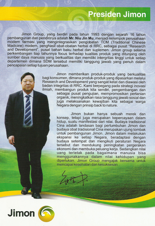 Jambi Jimon: Company