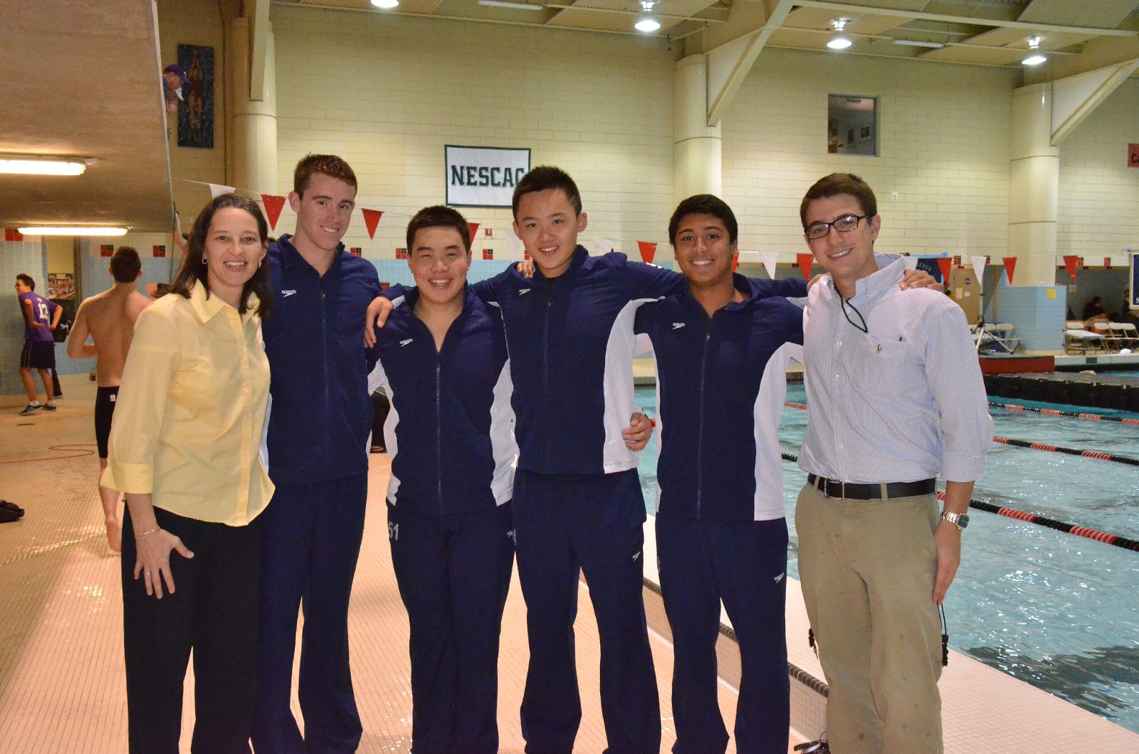 Trinity College Swimming & Diving: NESCAC's Day 1: 400 Medley, 50 Back ...