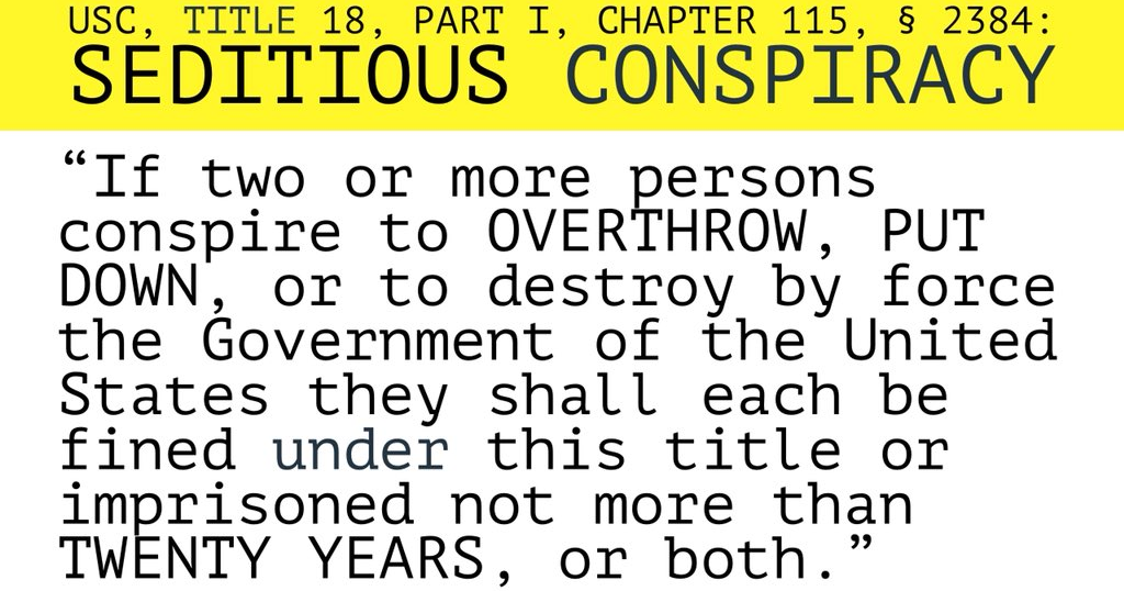 ESCHATOLOGY TODAY: Global SITREP A6-18: SEDITIOUS CONSPIRACY