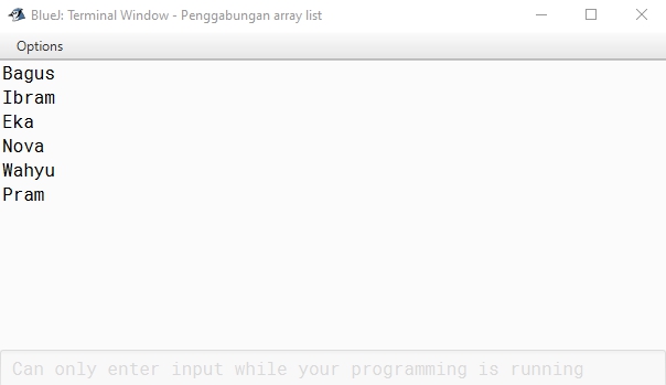 TUGAS PBO-C MINGGU KE-4 (Latihan Contoh Source Code Collection)