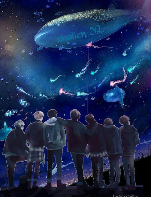 BTS -El significado de sus canciones : ♡♪La historia de "Whalien 52"♪♡