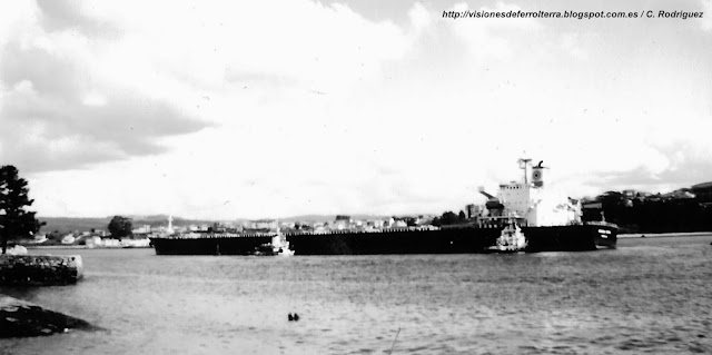 Embarrancada del Bulkcarrier Aegean Star en la entrada de la Ría de Ferrol