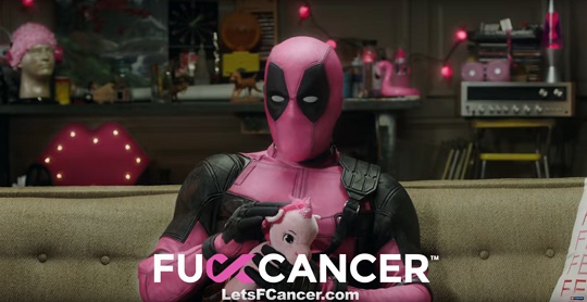 Deadpool Rosa no combate contra o câncer! ~ Universo Marvel 616