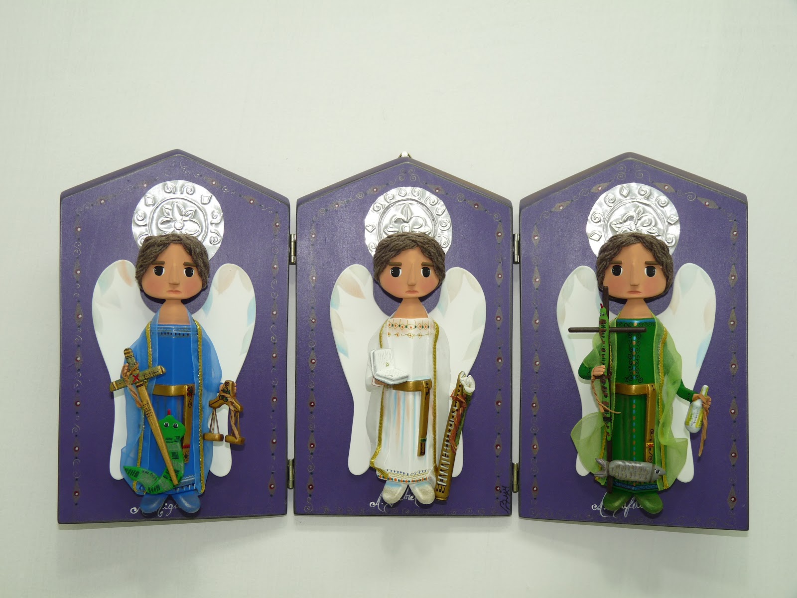 ARTE BRIS: Triplico de arcángeles